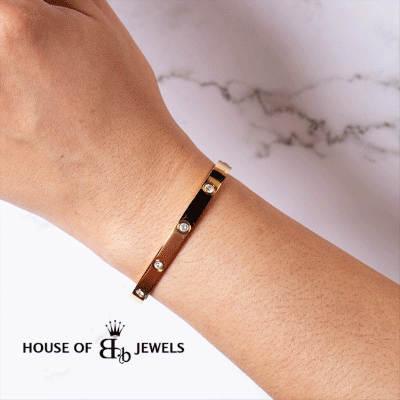Locked In Bangle – House of B Jewels